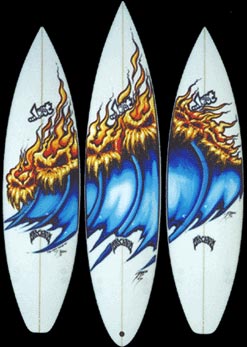 Tryptic Murals - Drew Brophy - Surf Lifestyle Art