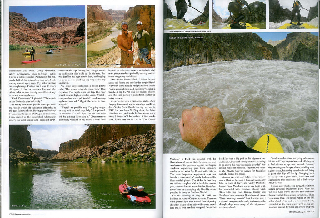 Standup Paddle Magazine Featuring Drew Brophy Seth Warren 225 Mile ...