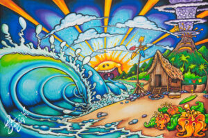 Free Cover Art for Your School Year Book - Drew Brophy - Surf Lifestyle Art